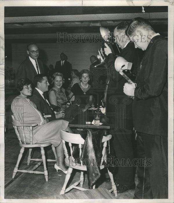 1963 Mr Mrs John Stimpson Mr Robert Isham - Historic Images