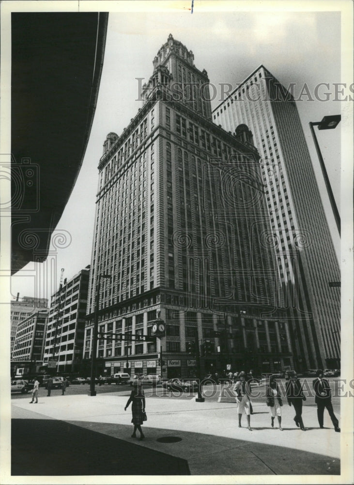 1981 Schaffner Marx Building South Frankl - Historic Images