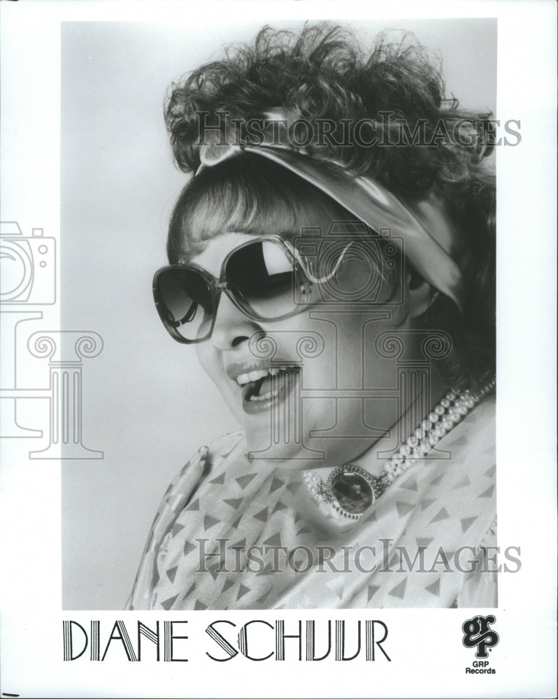 1989 American Jazz Singer Diane Schuur - Historic Images