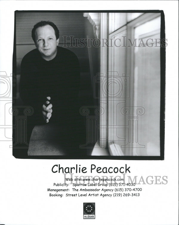 Charlie Peacock Sparrow Label Group Singer - Historic Images
