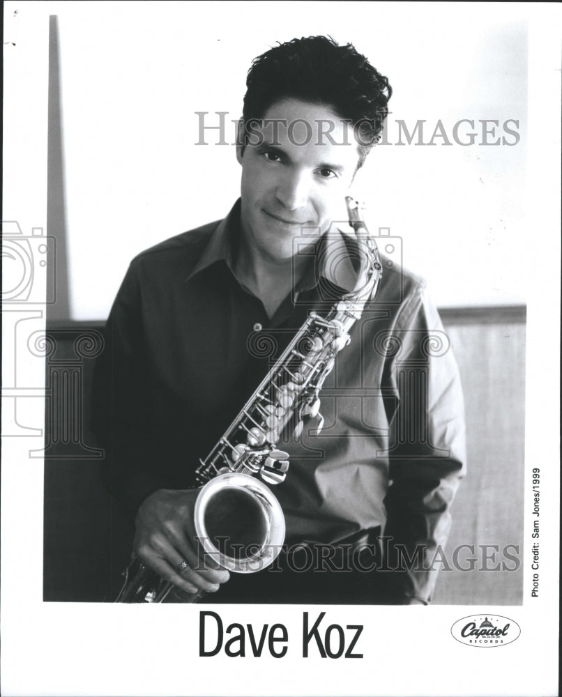 2001 Dave Koz Saxophonist David Sanborn - Historic Images