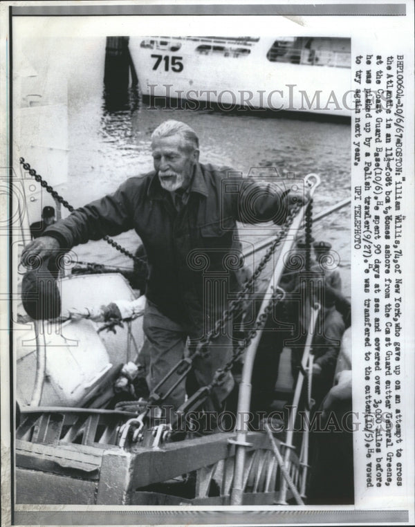 1967 William Willis Atlantic Ocean - Historic Images