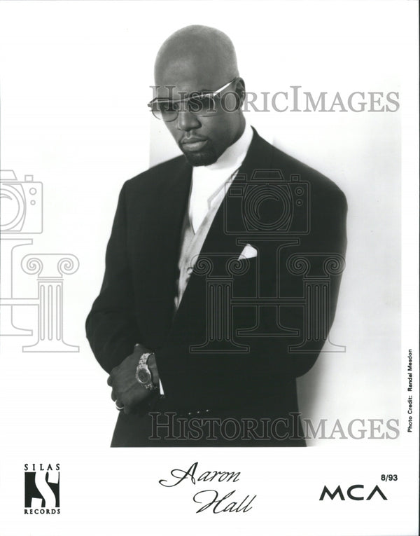 1993 Aaron Hall singer - Historic Images
