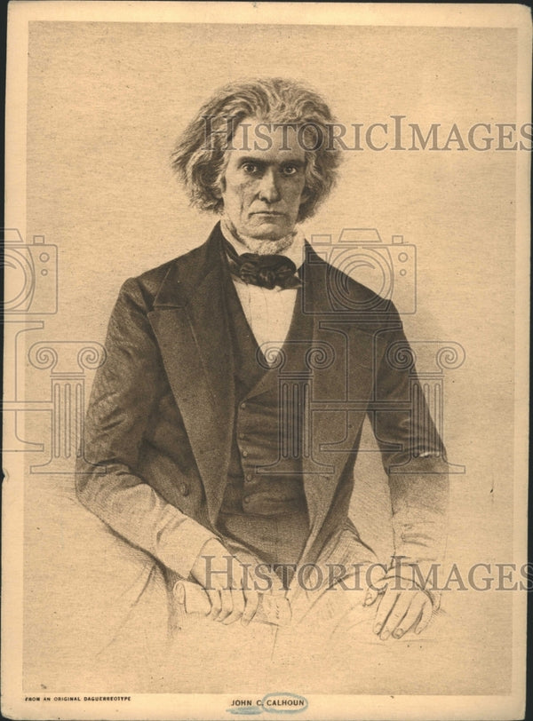 1935 John C. Calhoun Politician Carolina - Historic Images