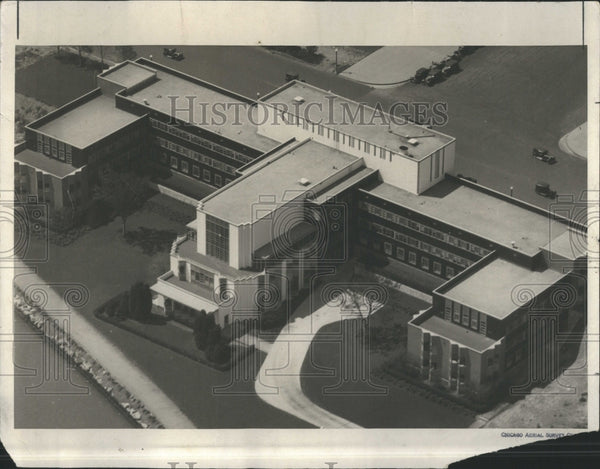 1933 Burnham Park Headquarters Chicago - Historic Images