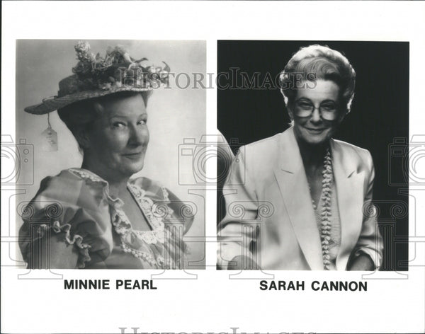 1988 Minnie Pearl Sarah Cannon - Historic Images