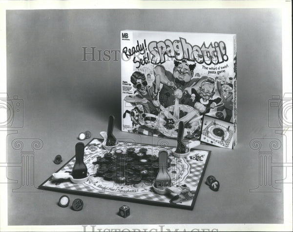 1990 Milton Bradley Ready Set Spaghetti - Historic Images