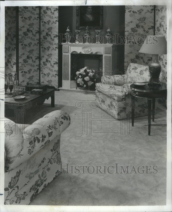 1973 Living Room Furniture - Historic Images