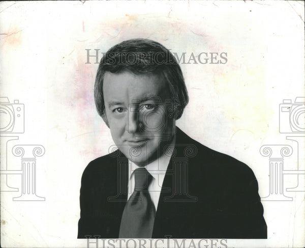 1982 Bill Bonds Television Anchor Reporter - Historic Images