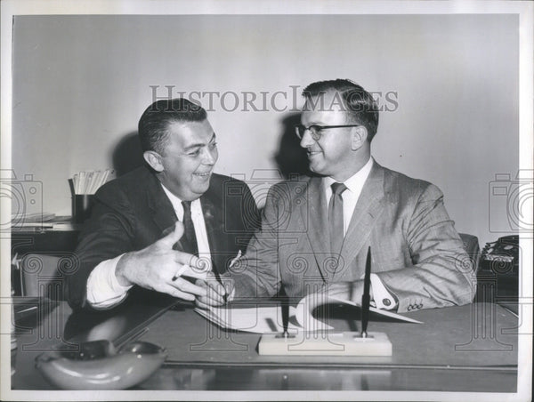 1957 John Bodette NBC TV Charles R Abry - Historic Images