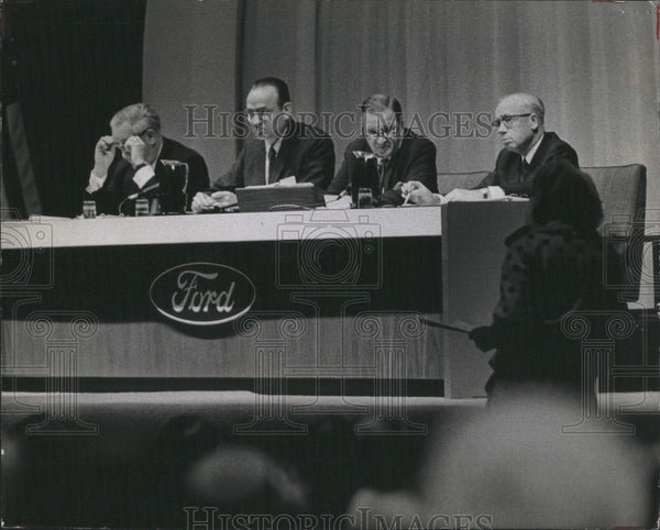 1967 Henry Ford Wilma Soss Listen Glumly - Historic Images