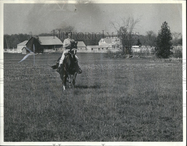 1966 Mrs. George Stump Ponderosa Ranch - Historic Images