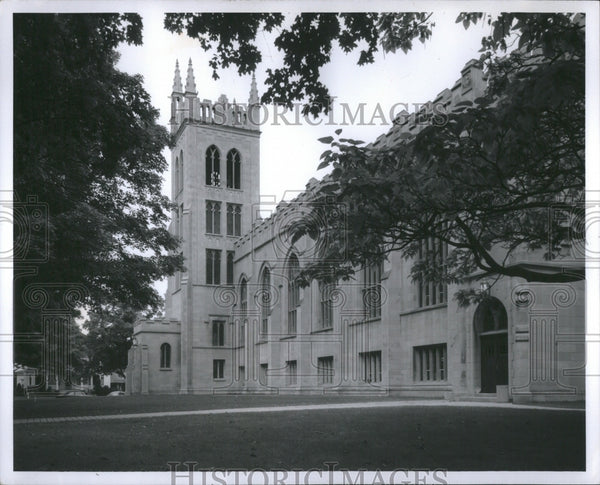 1981 Hope College Building Memorial Chapel - Historic Images