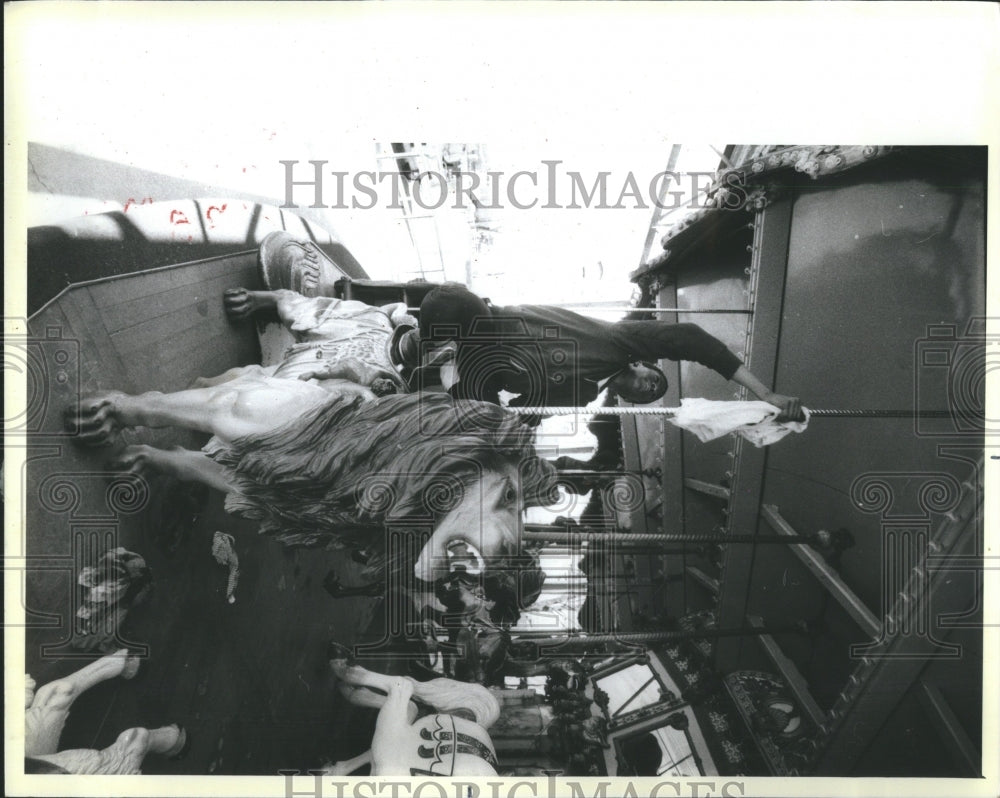 1985 Six Flags Park Chicago Metropolitan - Historic Images