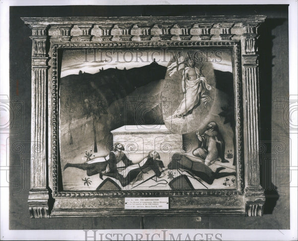 1963 Easter Resurrection painting - Historic Images