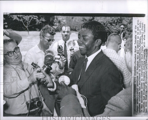 1960 Premier Moise Tshombe Katanga - Historic Images