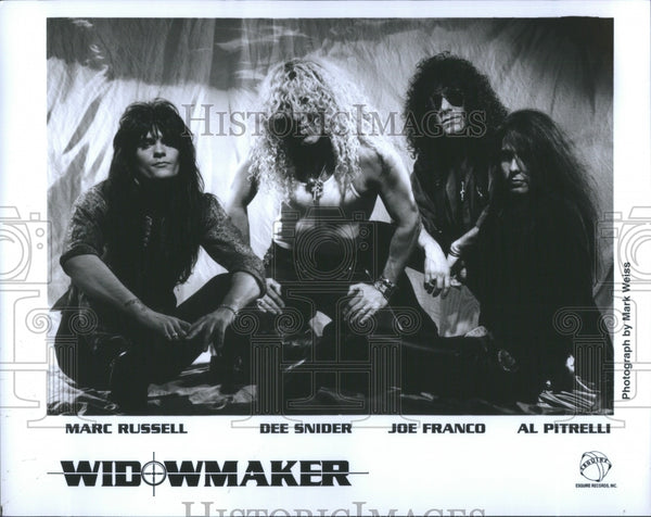 1993 Widowmaker Debut Album Keyboard - Historic Images