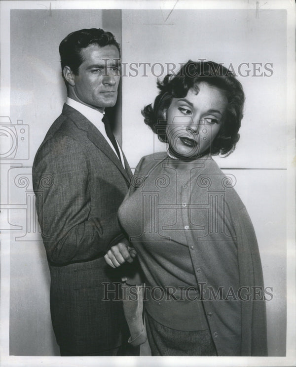 Actors Hugh O'Brian And Felicia Farr CBS - Historic Images