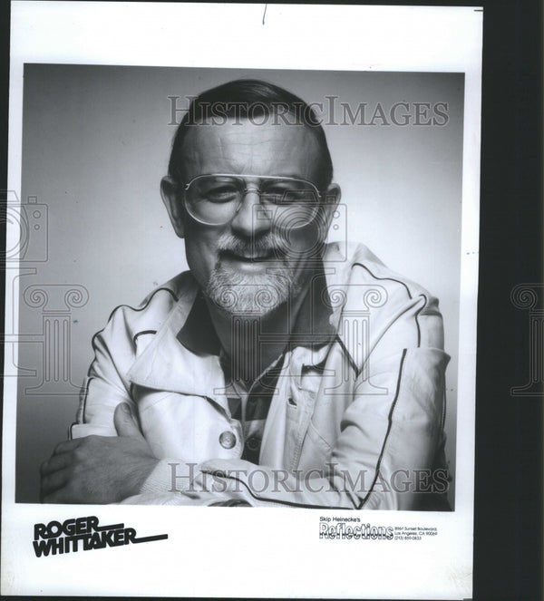 1983 Roger Whittaker Singer Song Writer - Historic Images