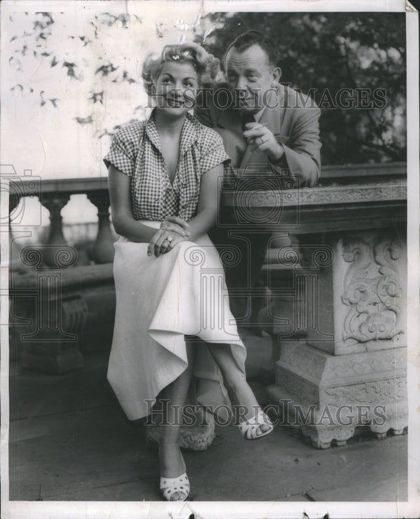 1953 Press Photo Harate Dodge Gregg Sherrwood Europe - Historic Images