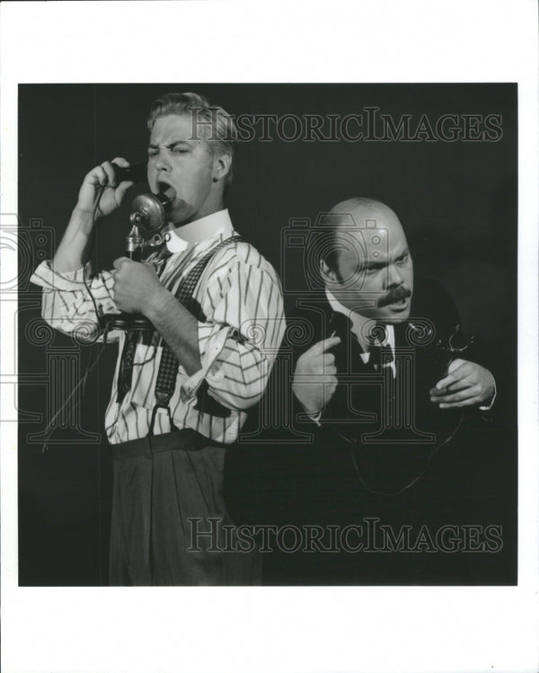 Actors Thomas Kelly And Steve Pickering - Historic Images