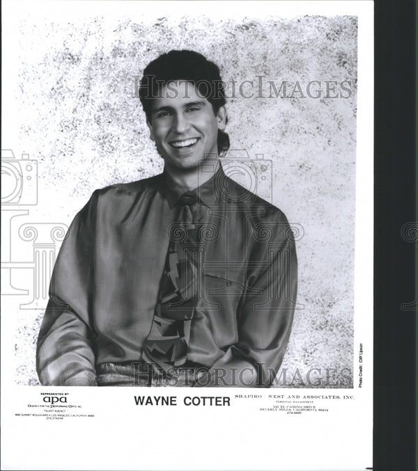 1995 Wayne Cotter - Historic Images