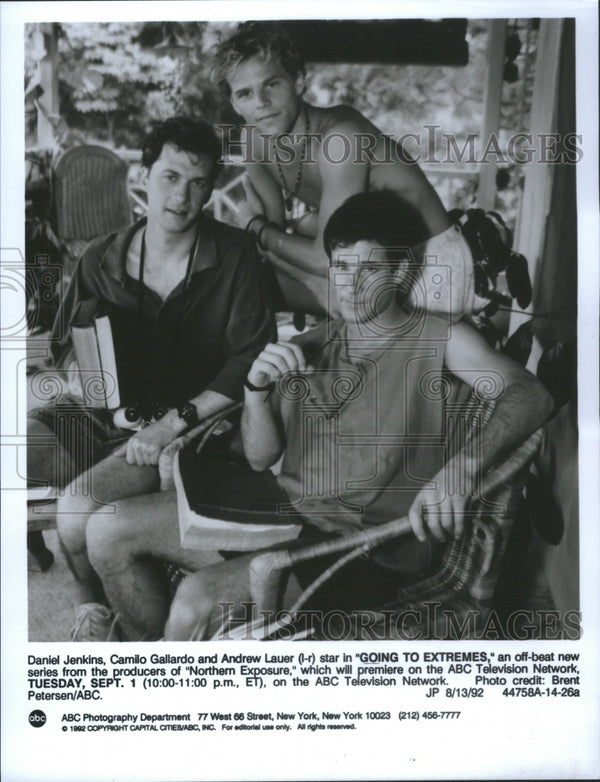 1992 Daniel Jenkins Camllo Gallardo Andrew - Historic Images