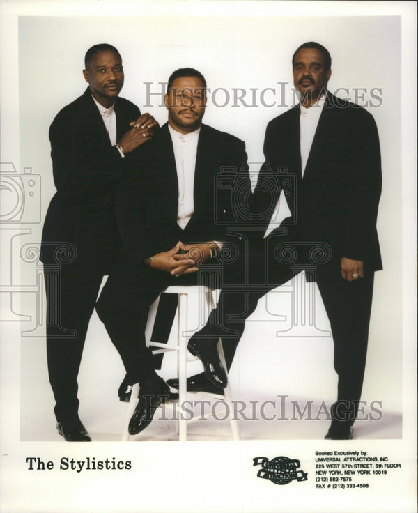 1995 The Stylistics Soul Singers Musicians - Historic Images