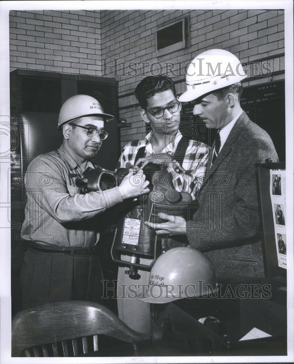 1961 Student Gas Mask Demonstration - Historic Images