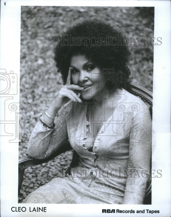 1980 Dame Cleo Laine Dankworth Jazz Singer - Historic Images