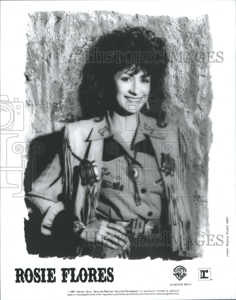 1988 Rosie Flores Mexican American Music - Historic Images