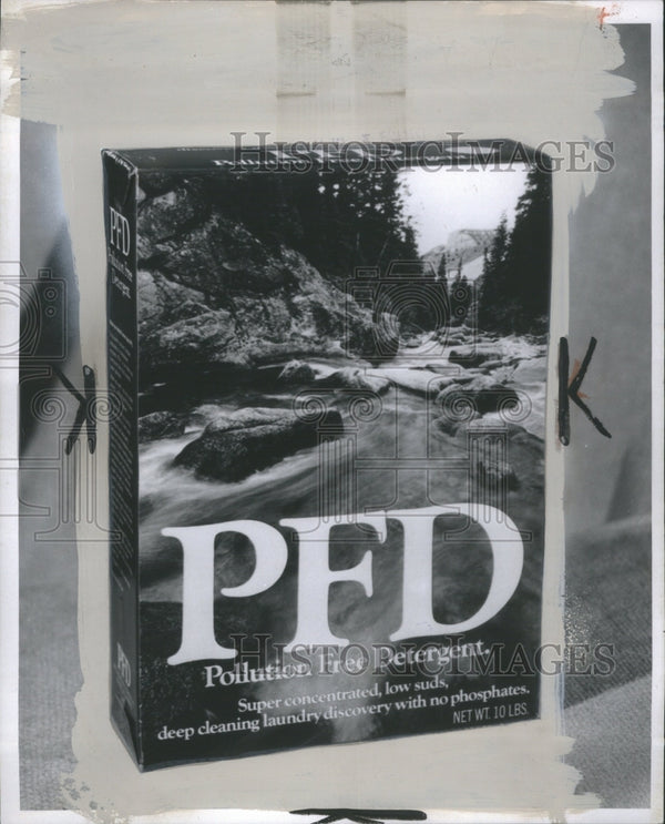 1971 Food Section PFD Pollution Detergent - Historic Images
