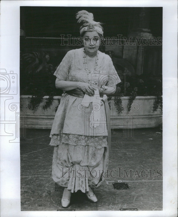1974 Patsy Kelly Theater Actress In Costume - Historic Images