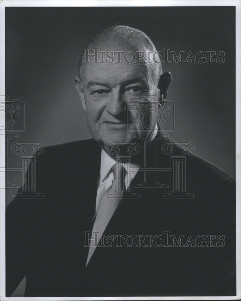 1981 John Shively Knight Publisher Editor - Historic Images