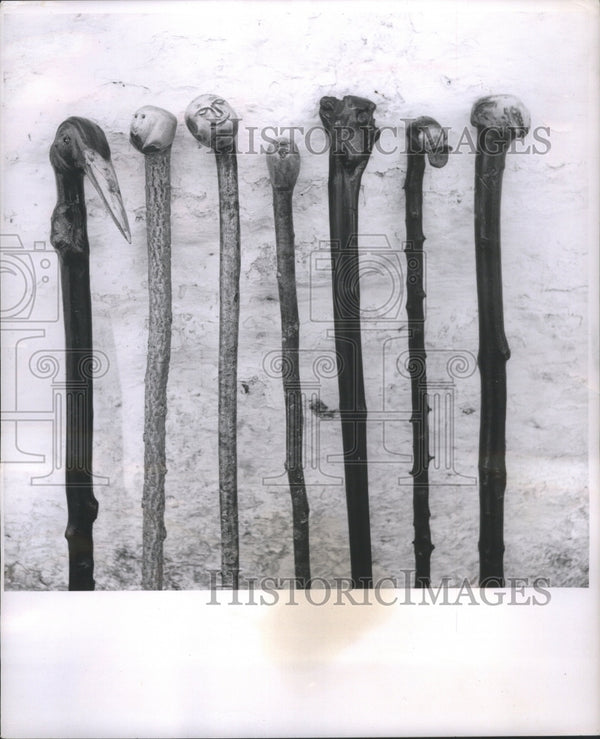 1936 Shillelaghs are traditionally - Historic Images
