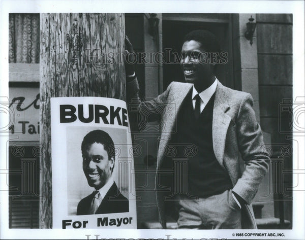 1986 Mayor Kevin Hooks Carl Burke Hometown - Historic Images