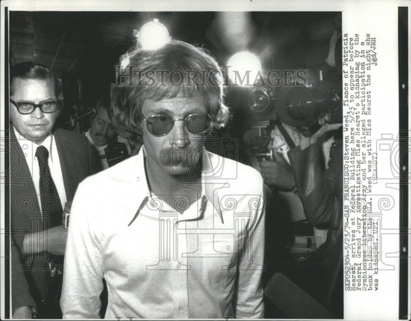 1974 Steven Weed Fiance Of Patricia Hearst - Historic Images