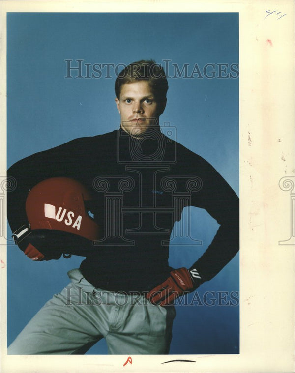 Thane Ritchie Olympics Norway Bobsled - Historic Images