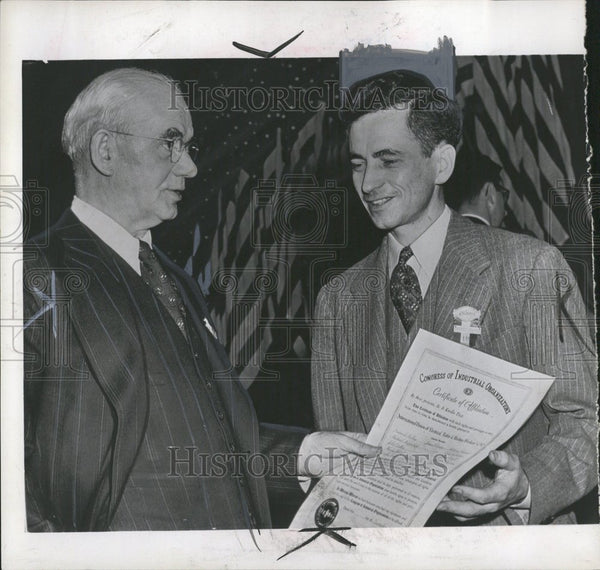 Philip Murray James Sarey CIO Treas - Historic Images