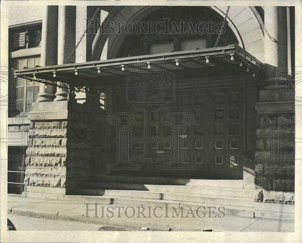 Germania Club Entrance Chicago - Historic Images