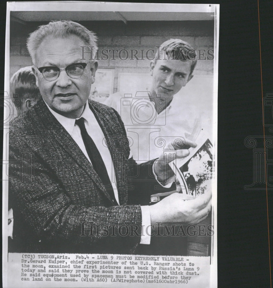 Gerard Kuiper Moon Luna 9 U.S. Ranger - Historic Images