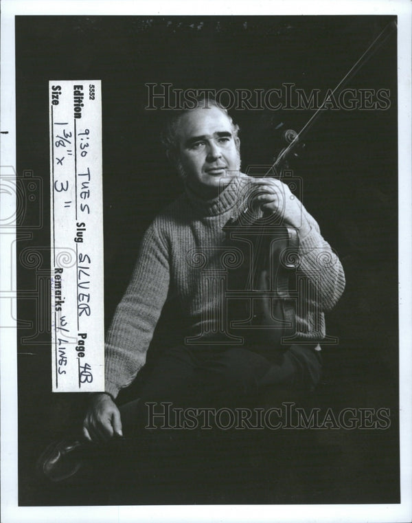 Joseph Silverstein Violinist - Historic Images
