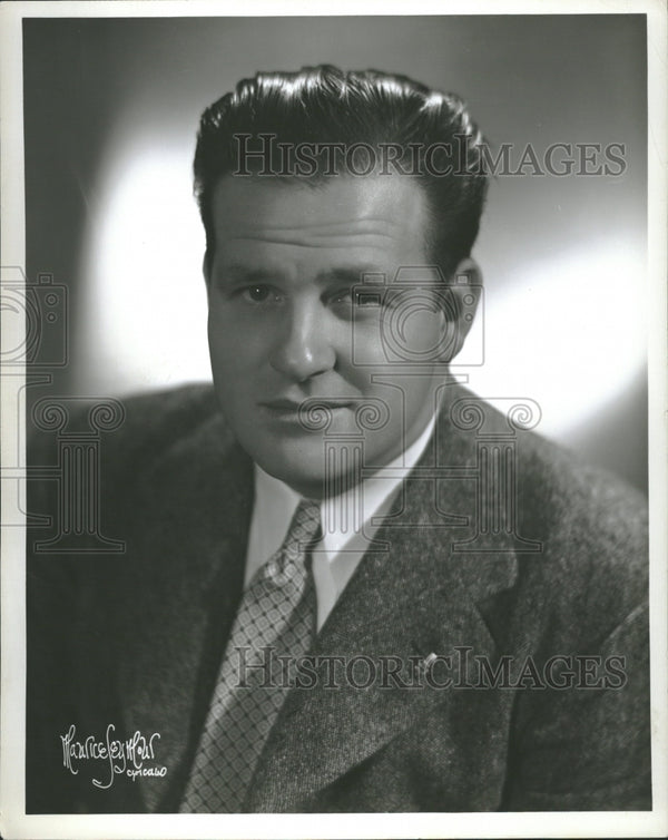 Alex Dreier News Reporter Commentator - Historic Images