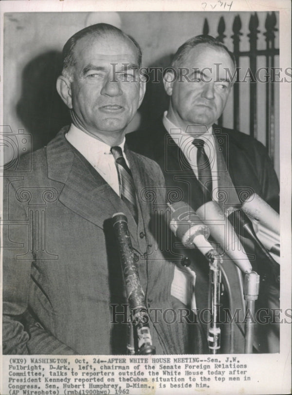 James William Fulbright Senator Minn - Historic Images