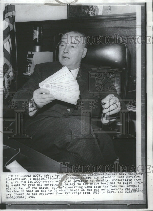 Governor Winthrop Rockefeller Arkansas - Historic Images