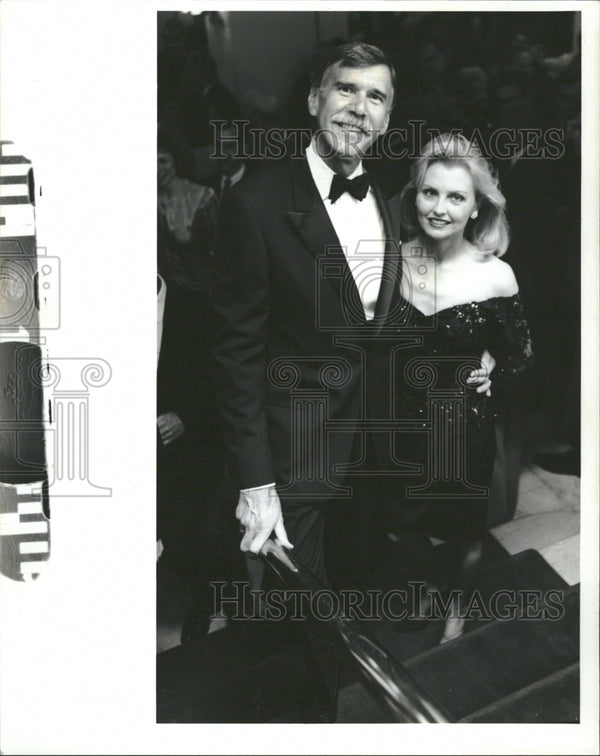 Stephen Wolf and Wife Delores Arrive - Historic Images