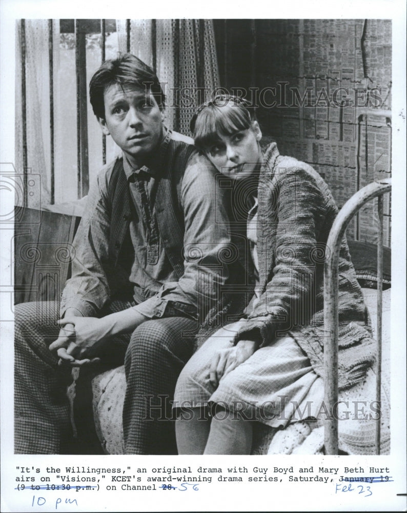 Guy Boyd Mary Beth Hurt Marshalltown - Historic Images