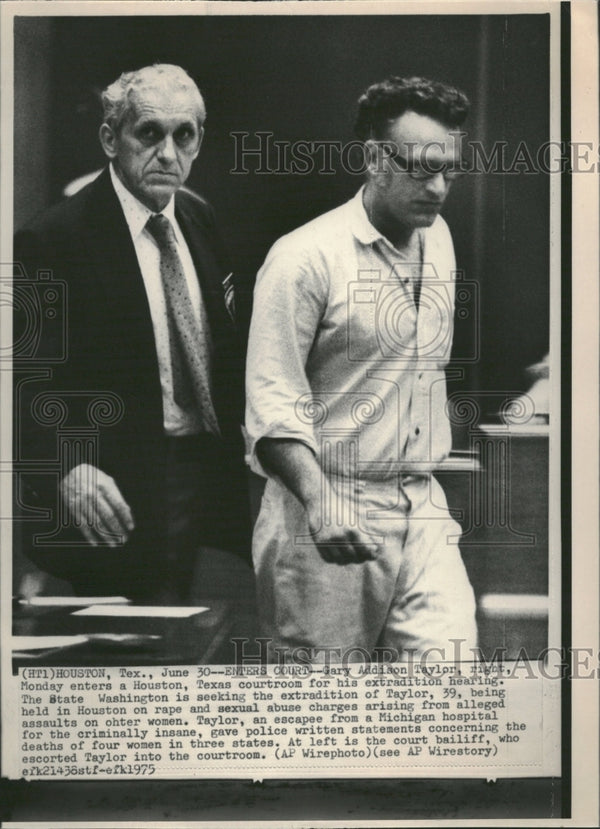 Gary Addison Taylor Houston criminal - Historic Images