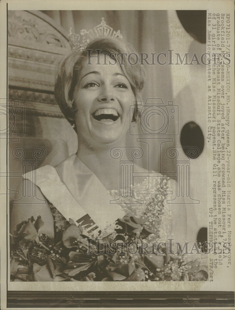 Marcia Fern Crowned Miss Missouri - Historic Images