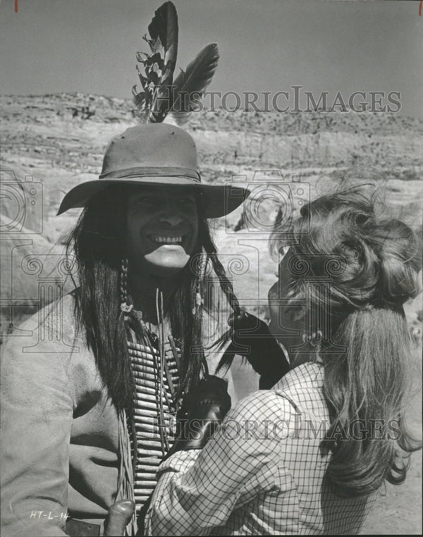 Chief-Walks-Stooped-Over - Historic Images